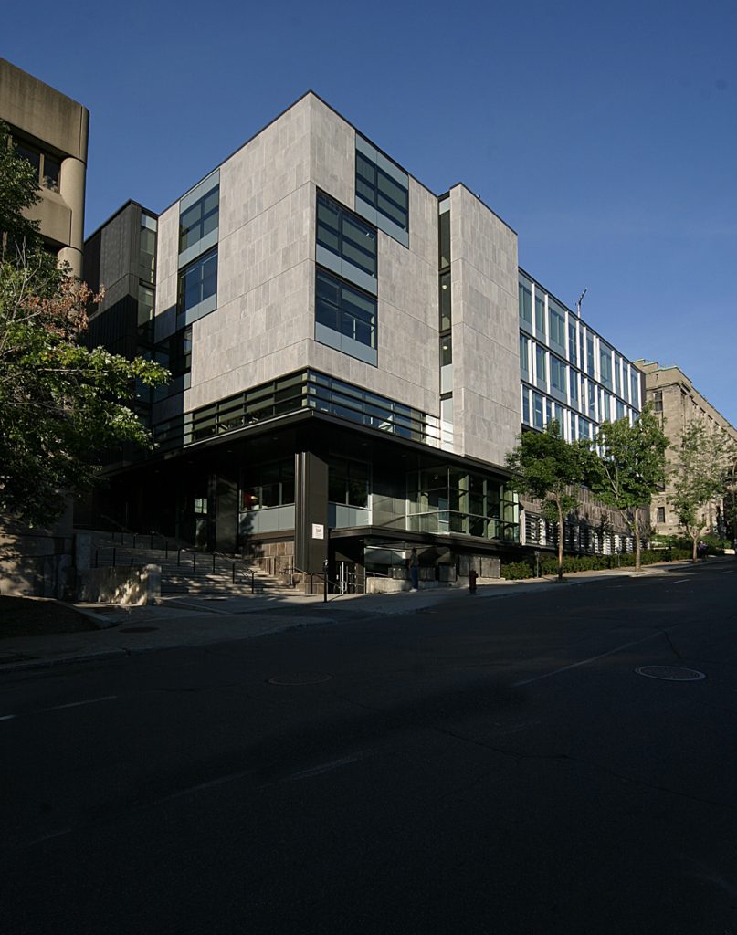 Université McGill – Pavillon Lorne Trottier – Marosi Troy Architectes Inc.